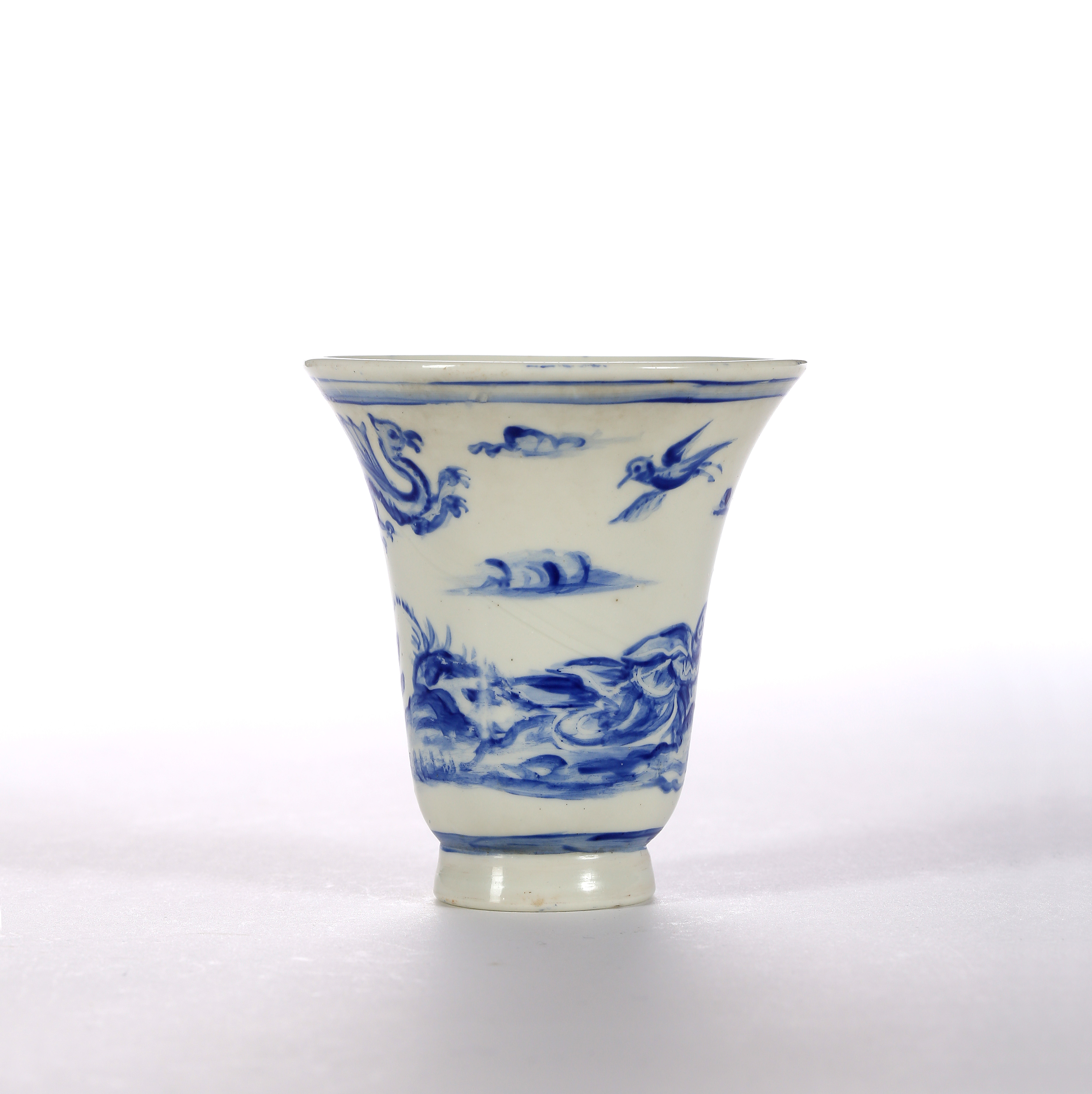 A Venetian Lattimo Glass beaker | Rare Ceramics
