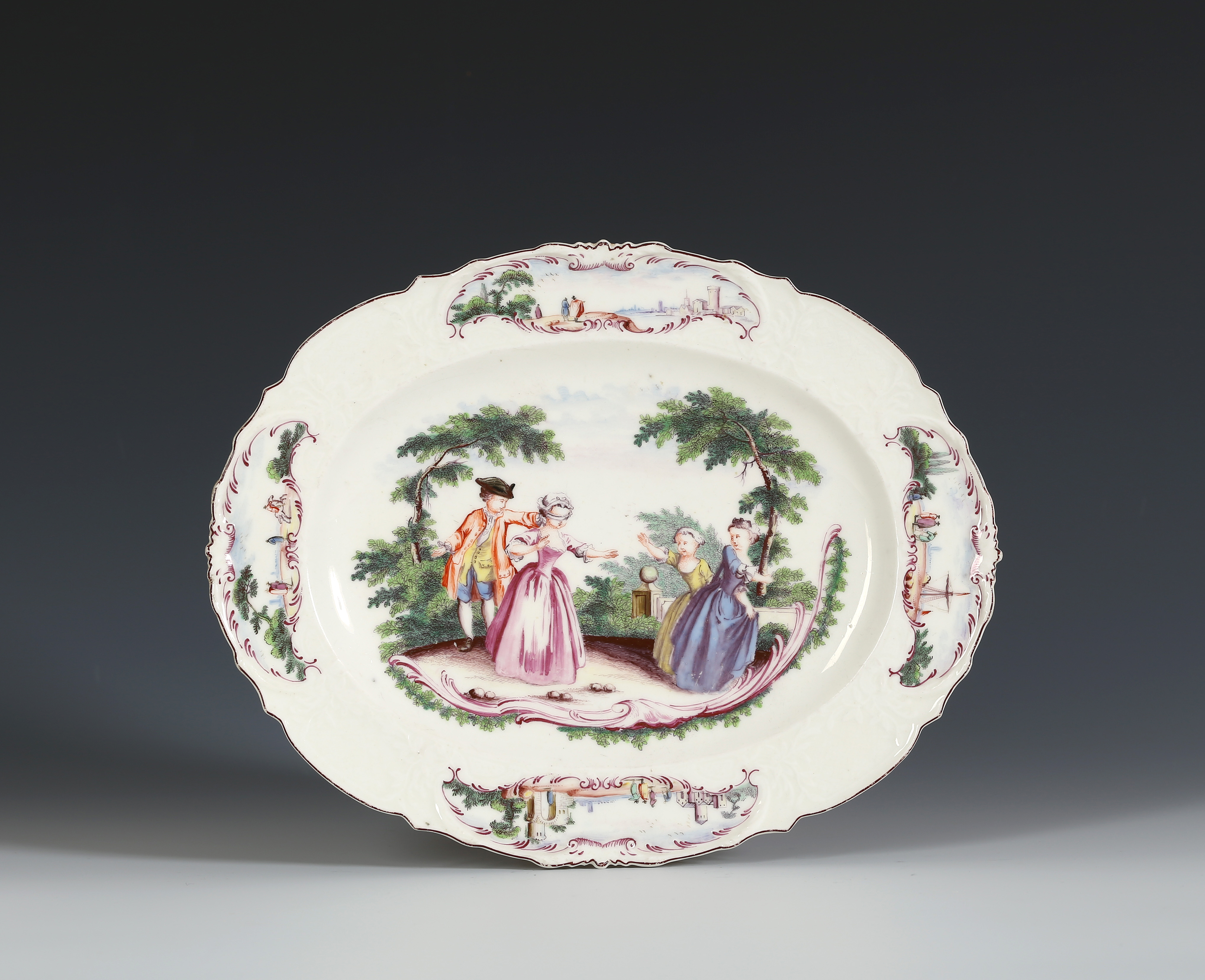 A CHELSEA OVAL DISH | Rare Ceramics