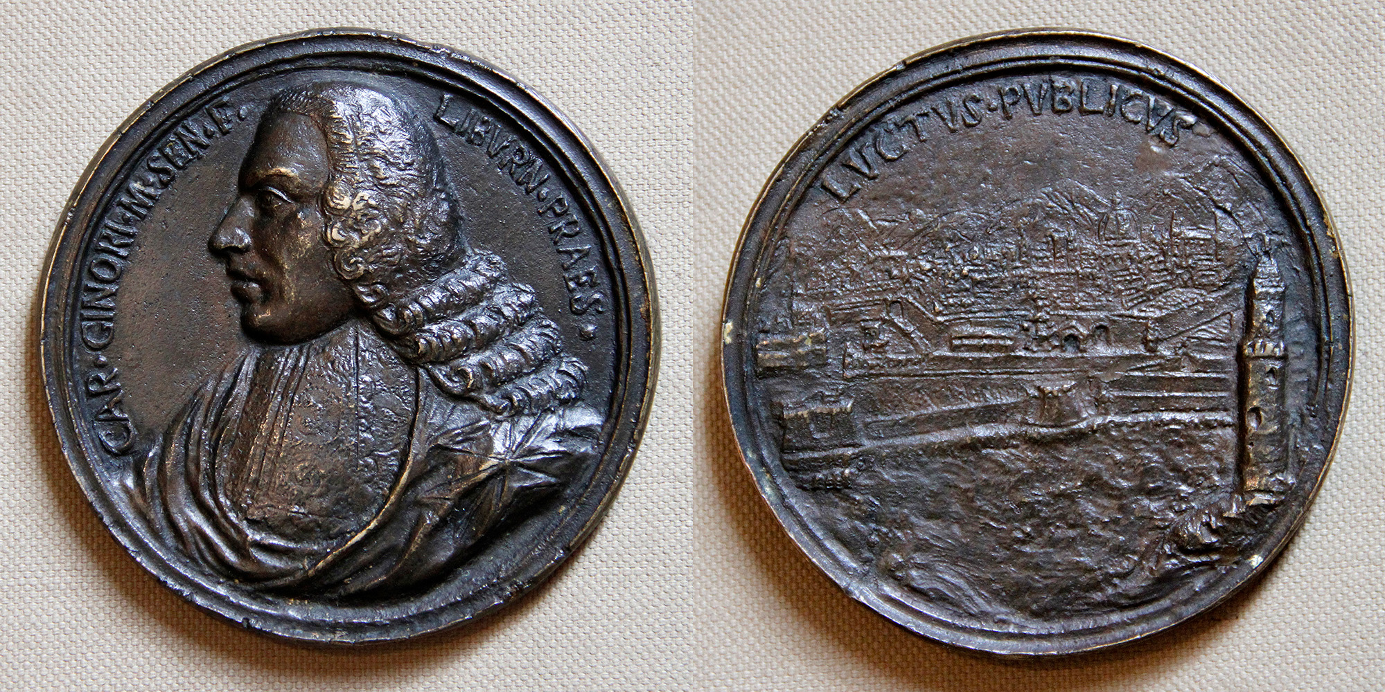A DOCCIA PLAQUE of Marchese Carlo Ginori | Rare Ceramics