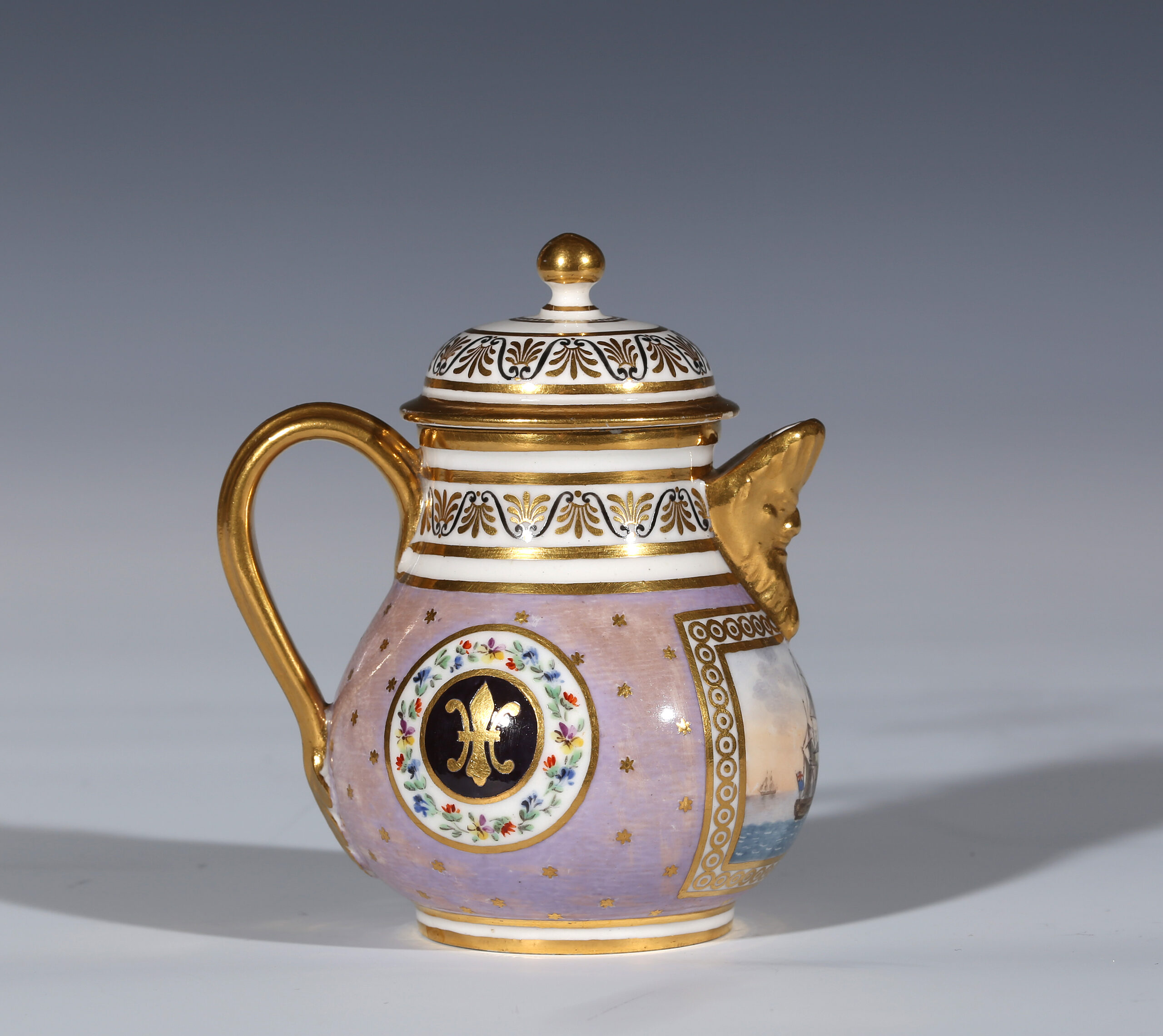 A NAPLES PORCELAIN PART DÉJEUNER | Rare Ceramics