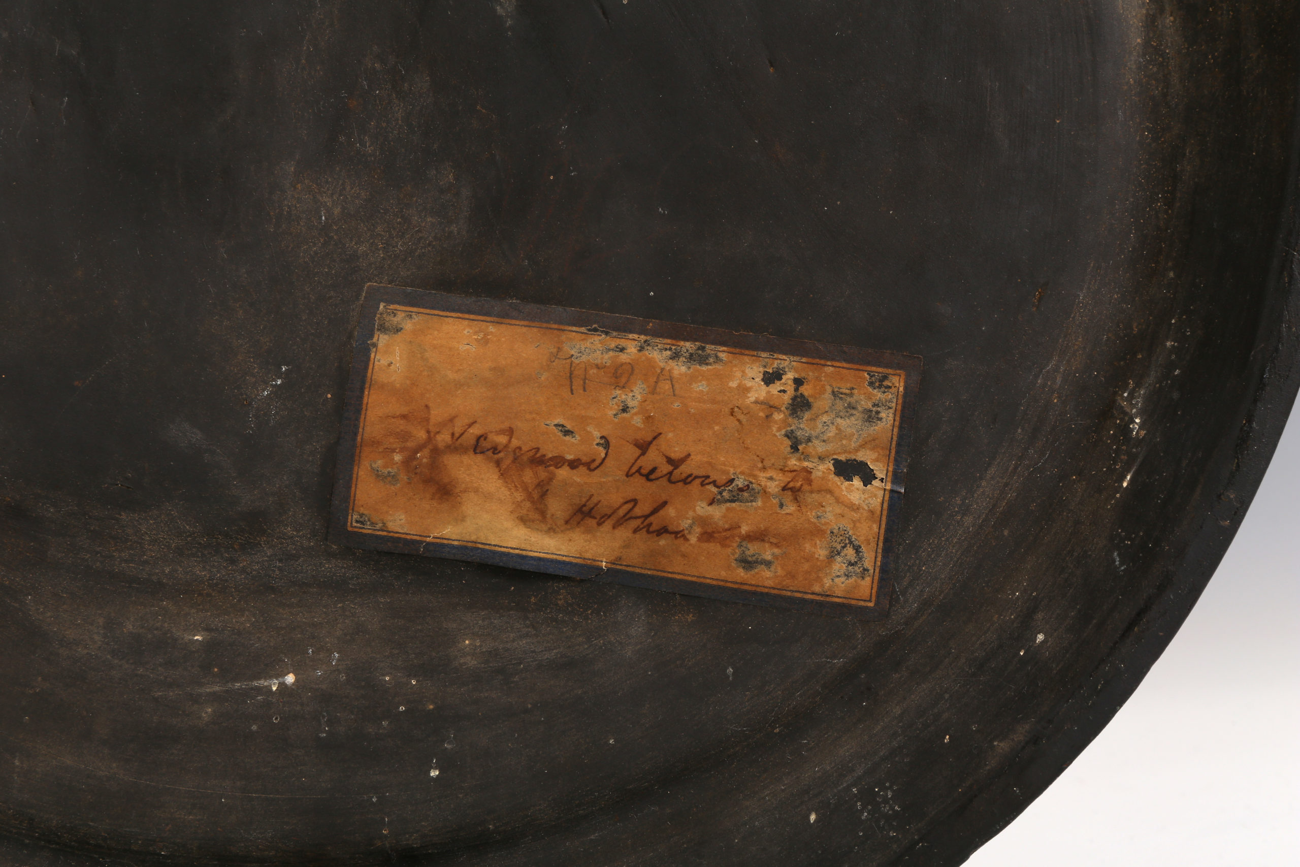 A LARGE WEDGWOOD GILDED BASALT PLAQUE | Rare Ceramics